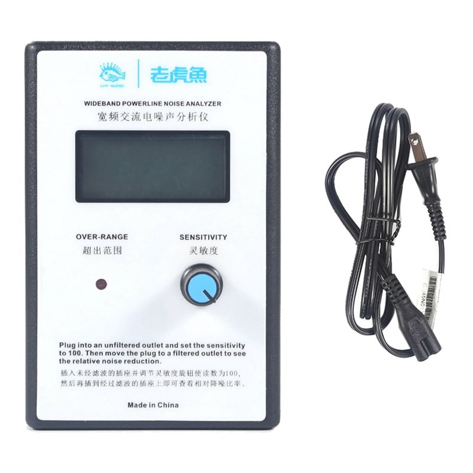 LCD Wideband Power Noise Analyzer AC 110-120V Power Noise Analyzer ...