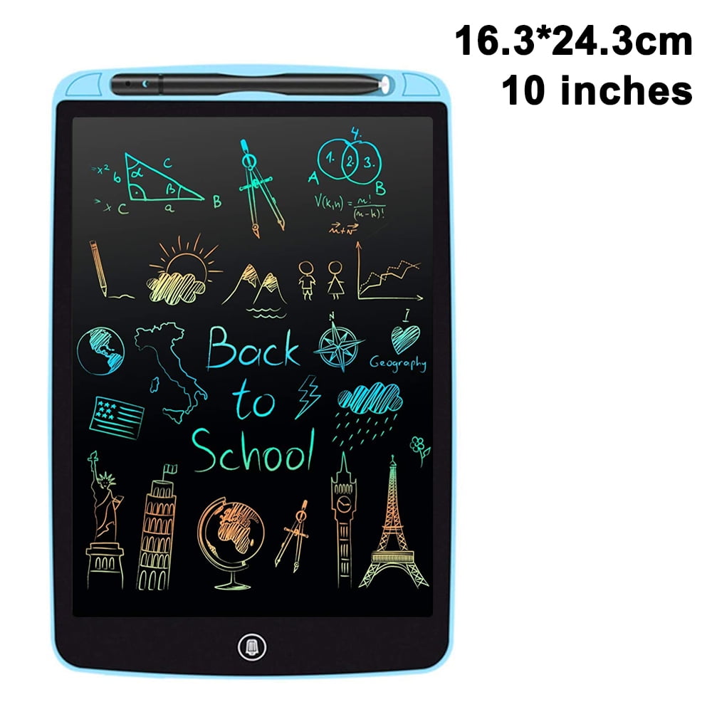 LCD Writing Tablet 10/12 Inch Electronic Writing Drawing Pads Portable ...