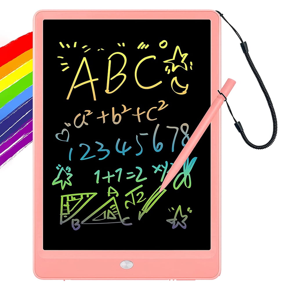 LCD Writing Tablet 10 Inch, Colorful Doodle Board Drawing Tablet ...