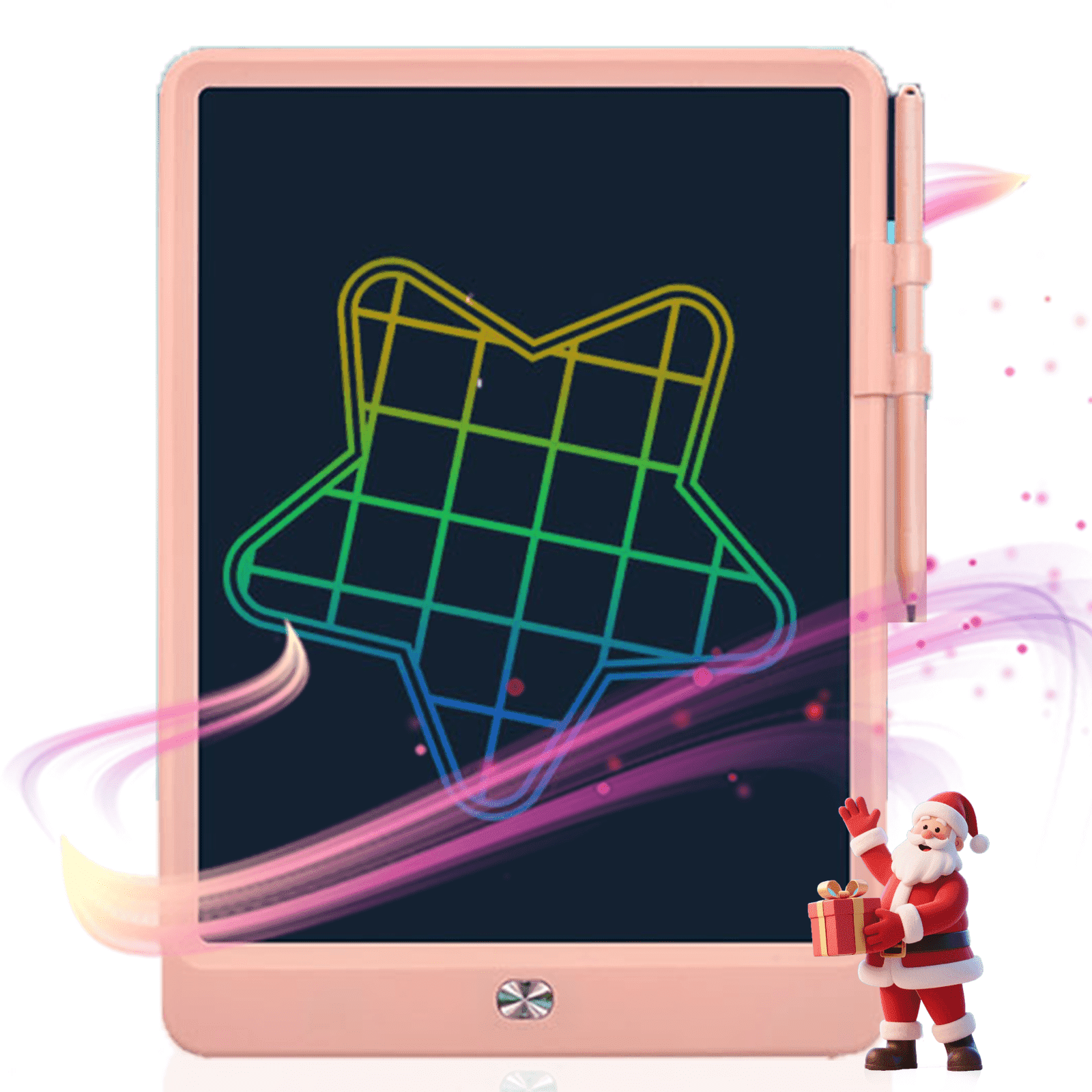 LCD Writing Tablet, 10 Inch Colorful Electronics Drawing Pads, Erasable ...