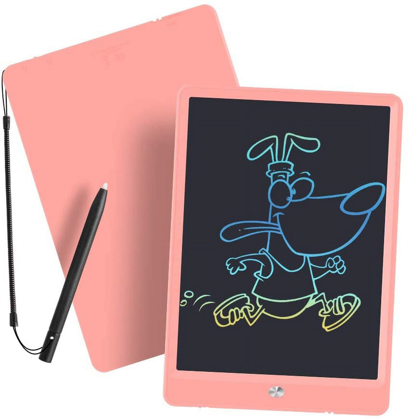 LCD Writing Tablet 10 Inch Drawing Pad, Colorful Screen Doodle Board ...