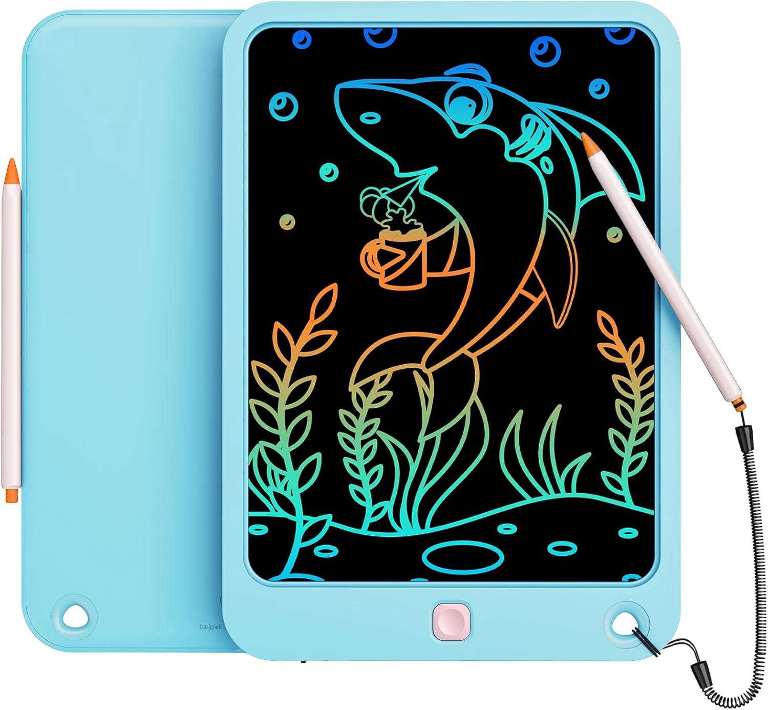 10" LCD Writing Tablet for Kids 3-12 - Colorful Doodle Board with ...