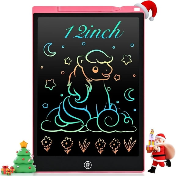 RHEA- Lcd Writing Tablet For Kids, 8.5 Inch Colorful Doodle Board ...