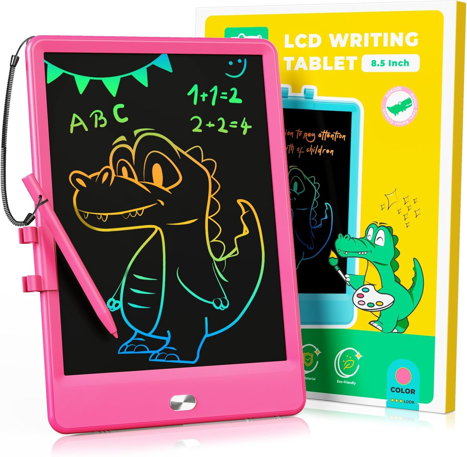LCD Writing Tablet, 8.5 Inch Toddler Doodle Board Drawing Tablet ...