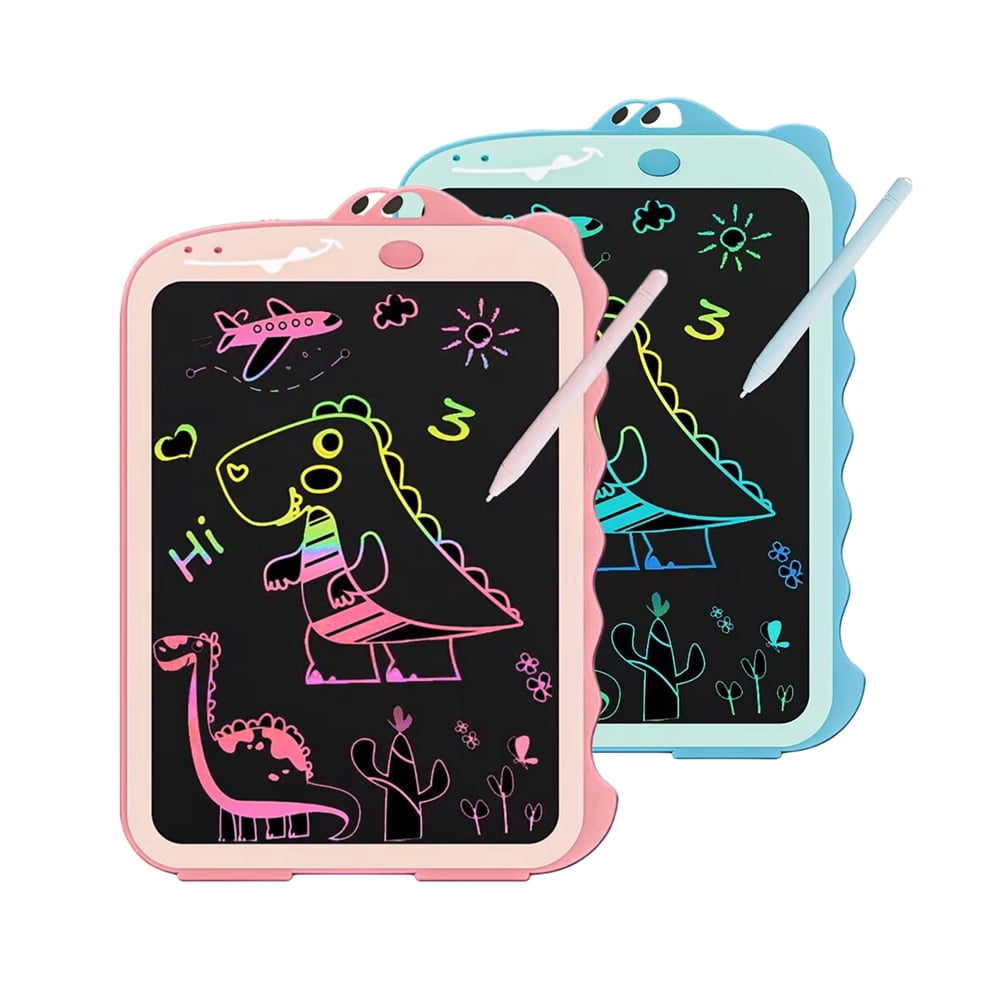 LCD Writing Tablet, 9 Inch Colorful Toddler Doodle Board Drawing Tablet ...