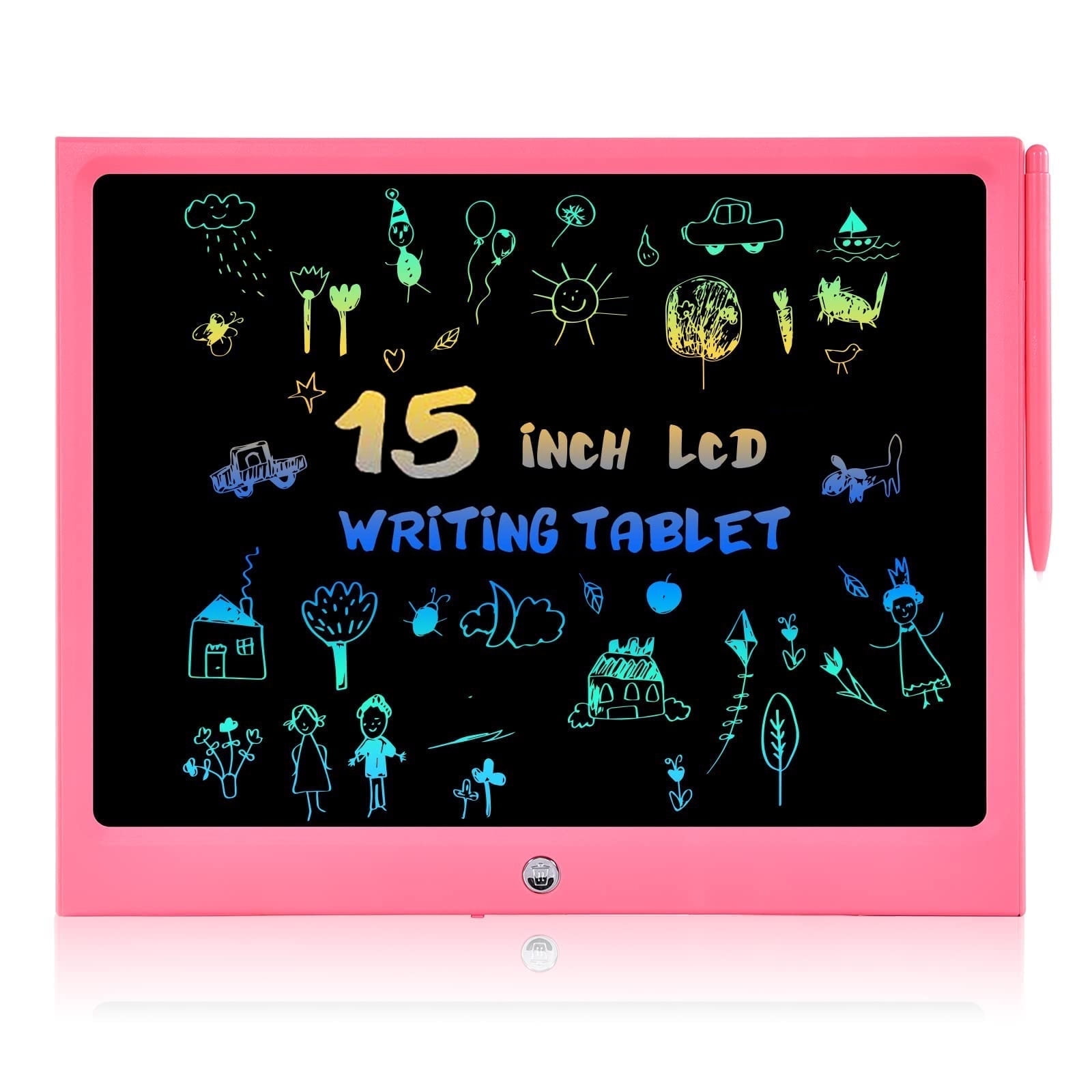 Cimetech 15 inch LCD Writing Tablet, Colorful Drawing Pad, Doodle Board ...