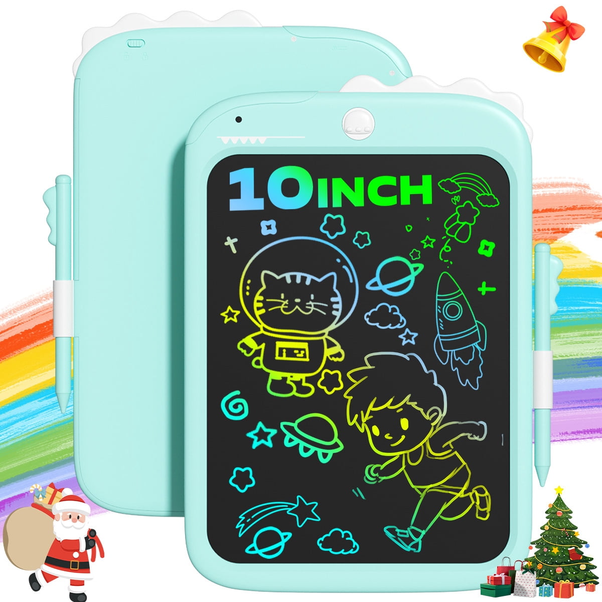 LCD Writing Tablet Doodle Board, Colorful Drawing Pad for Kids, Mess ...