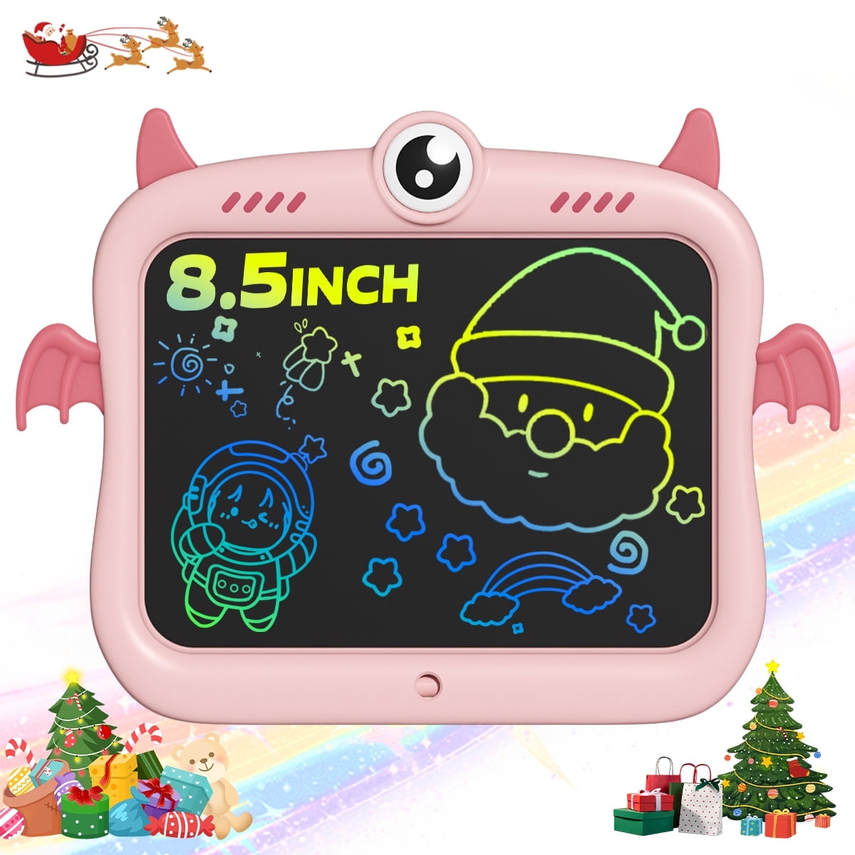 LCD Writing Tablet, Doodle Boards for Kids, Colorful Toddler Doodle ...