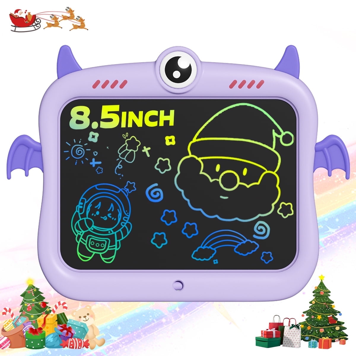 LCD Writing Tablet, Doodle Boards for Kids, Colorful Toddler Doodle ...