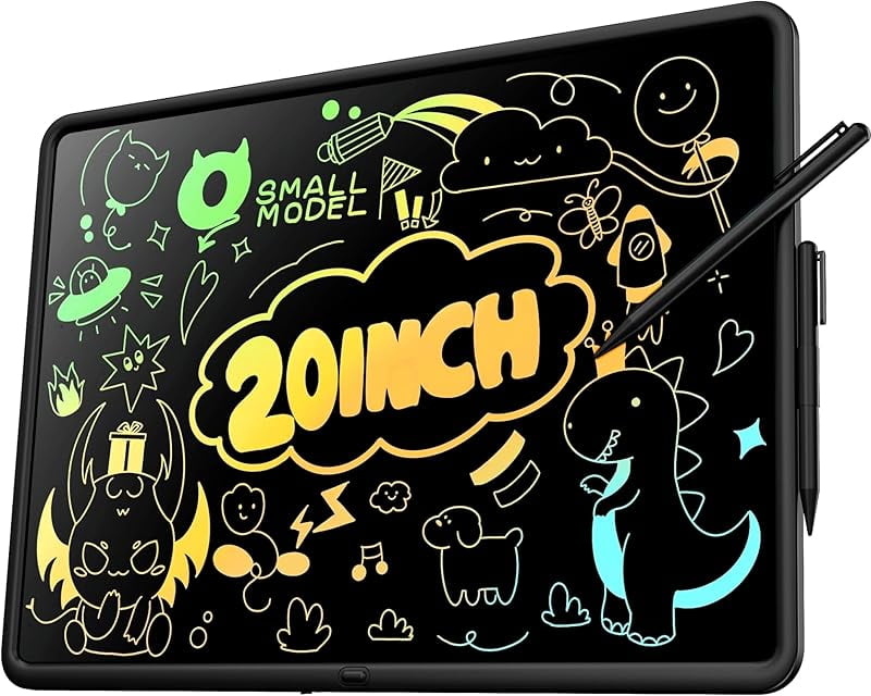 LCD Writing Tablet for Kids, 20 Inch Painting for Two Kids Drawing Pad ...