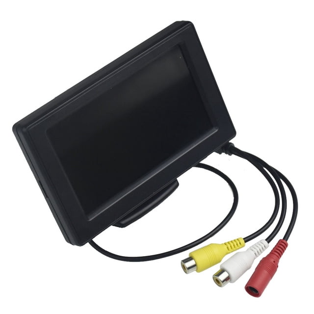 LCD car display 4.3-inch TFT display desktop/foldable/mirror - Walmart.com