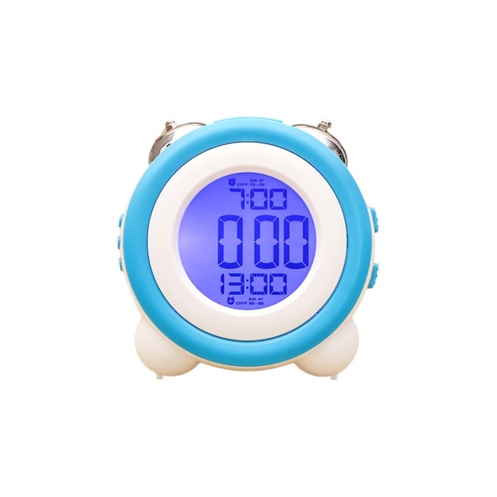 LCD display electronic clock clock bedroom living room Bell digital ...