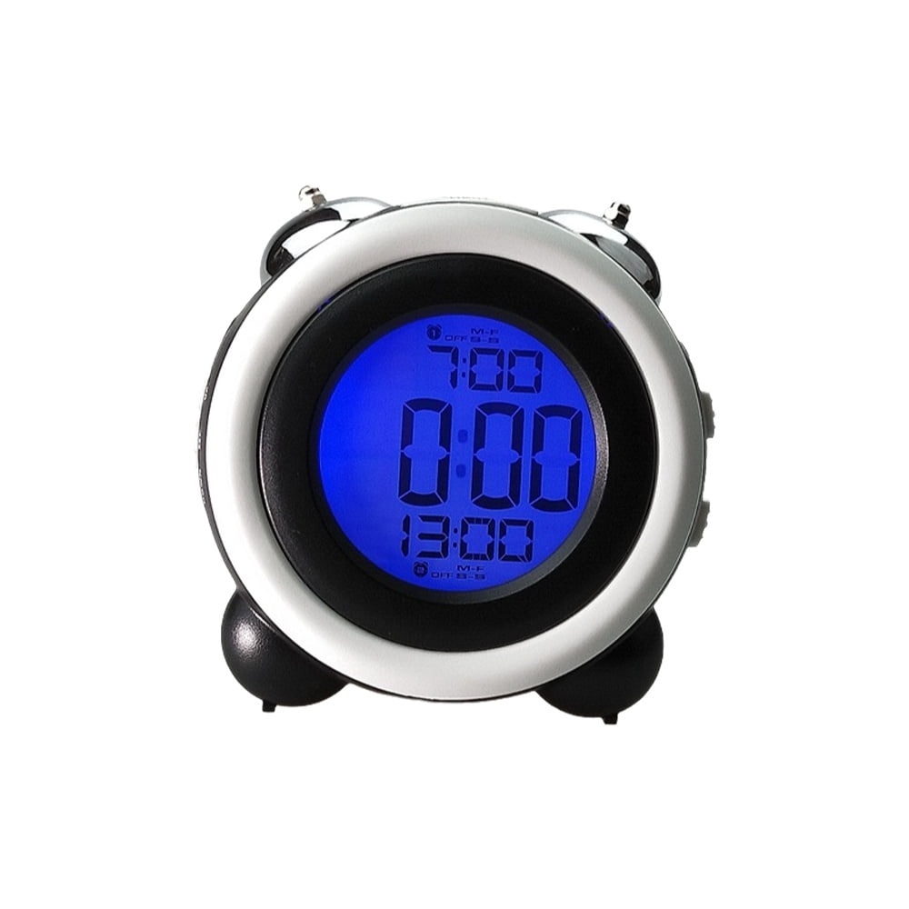 LCD display electronic clock clock bedroom living room Bell digital ...