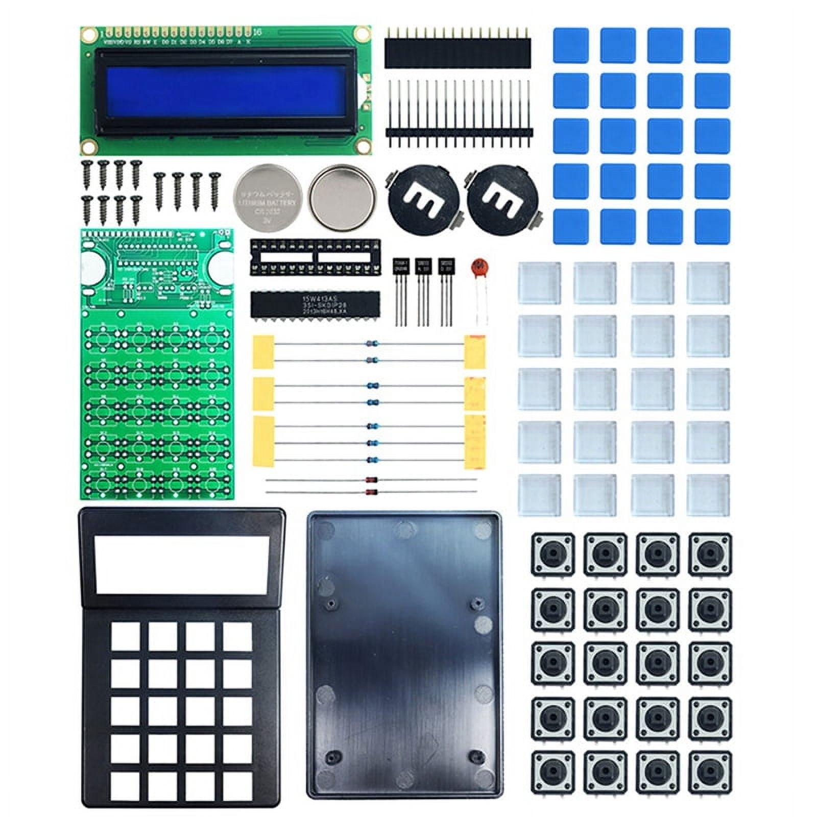 LCD1062 Calculator Electronic Production DIY Kit for College High ...