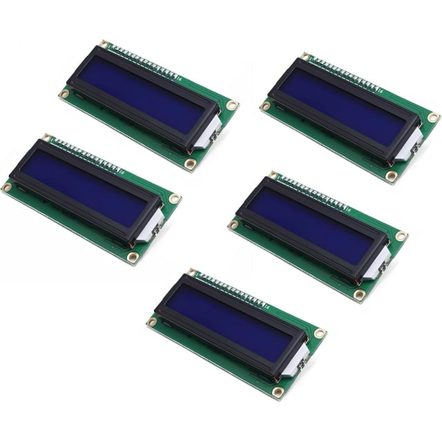 LCD1602 LCD Display Screen Module 16X2 Character Serial Blue Backlight ...