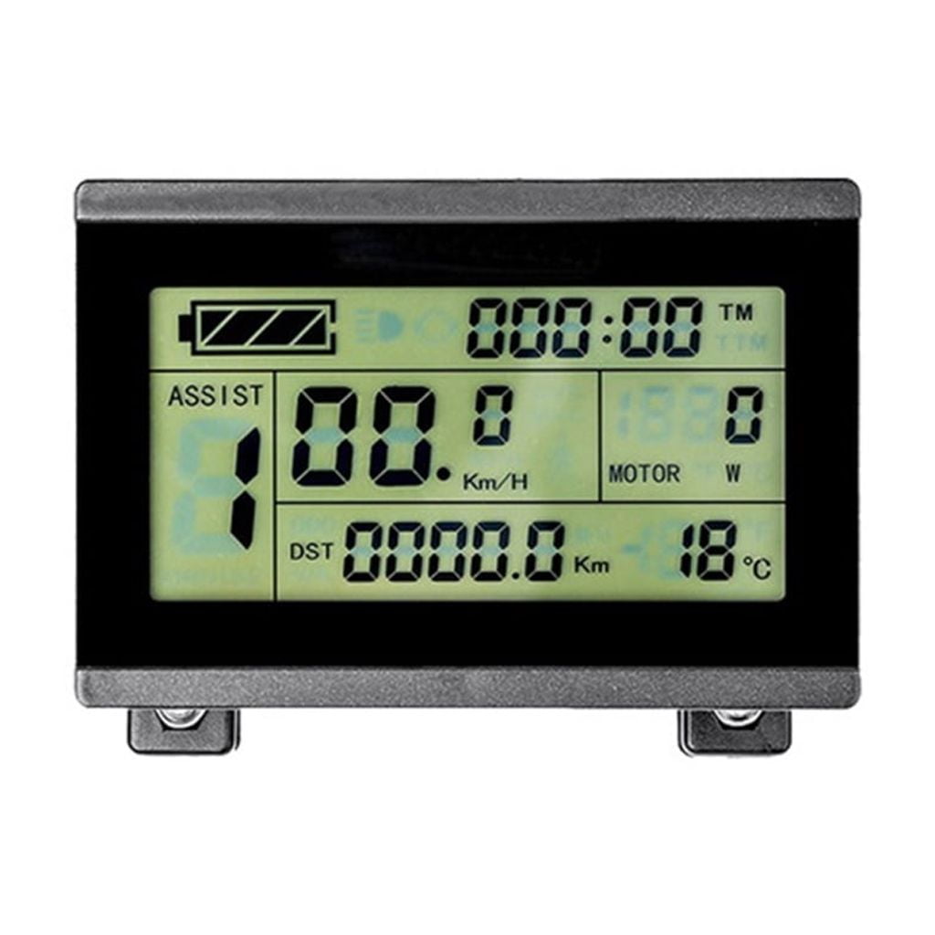 LCD3 LCD Display Meter Panel Conversion Set for Electric Bikes Supports ...