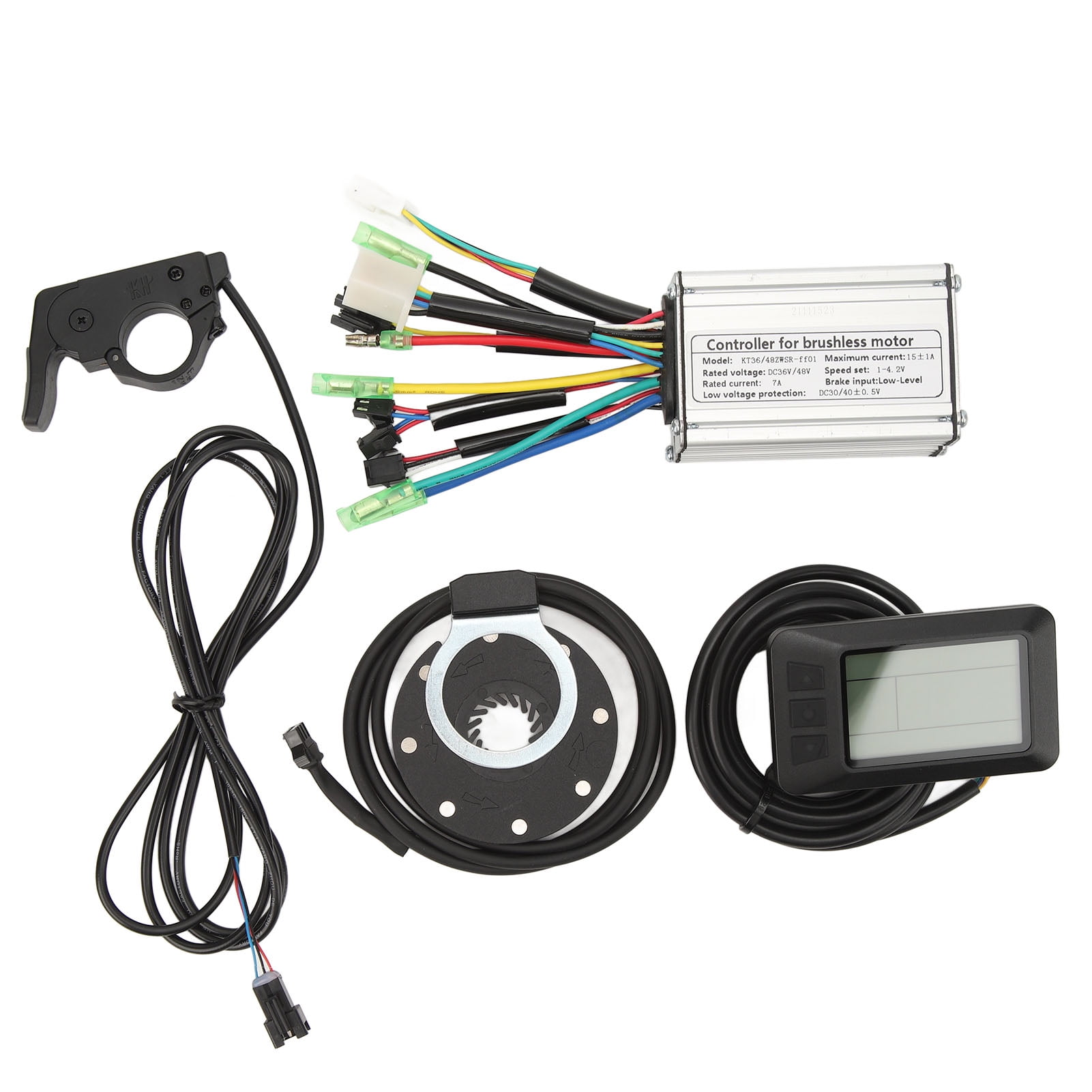 LCD7U Controlled Brushless Motor Controller Kit for 36V/48V, 250W ...