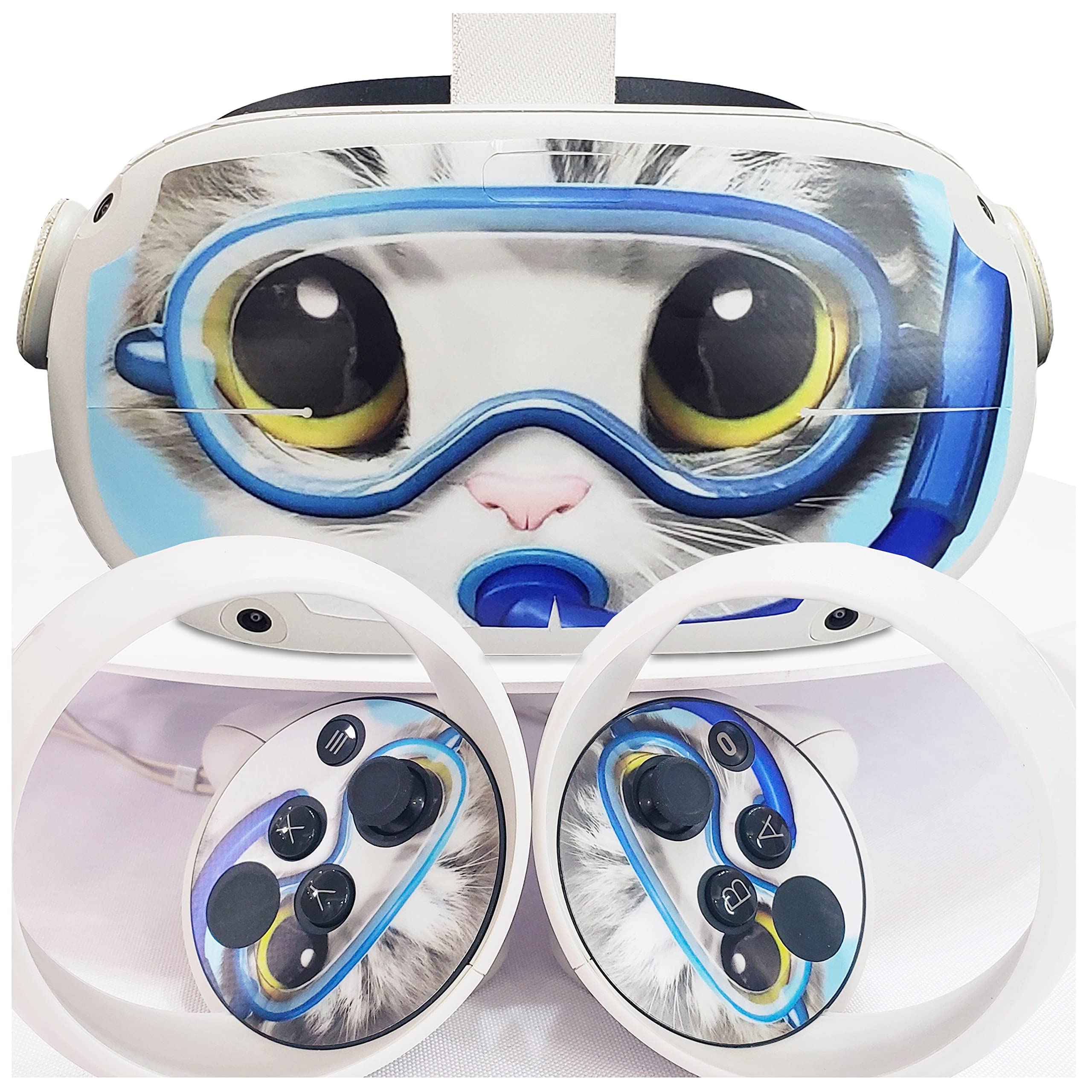 LCHH-VR Headset Skin Stickers Vinyl Decal Stickers Compatible with ...