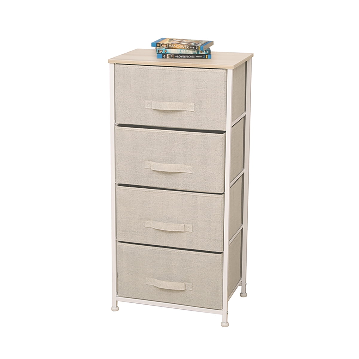 LCM Home Fashions 4-DRAWER FOLDABLE STORAGE CHEST - Walmart.com