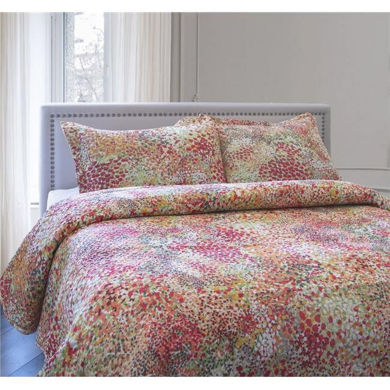 LCM Home Fashions, Inc. Brenda Quilt Set Twin 2 Piece - Walmart.com