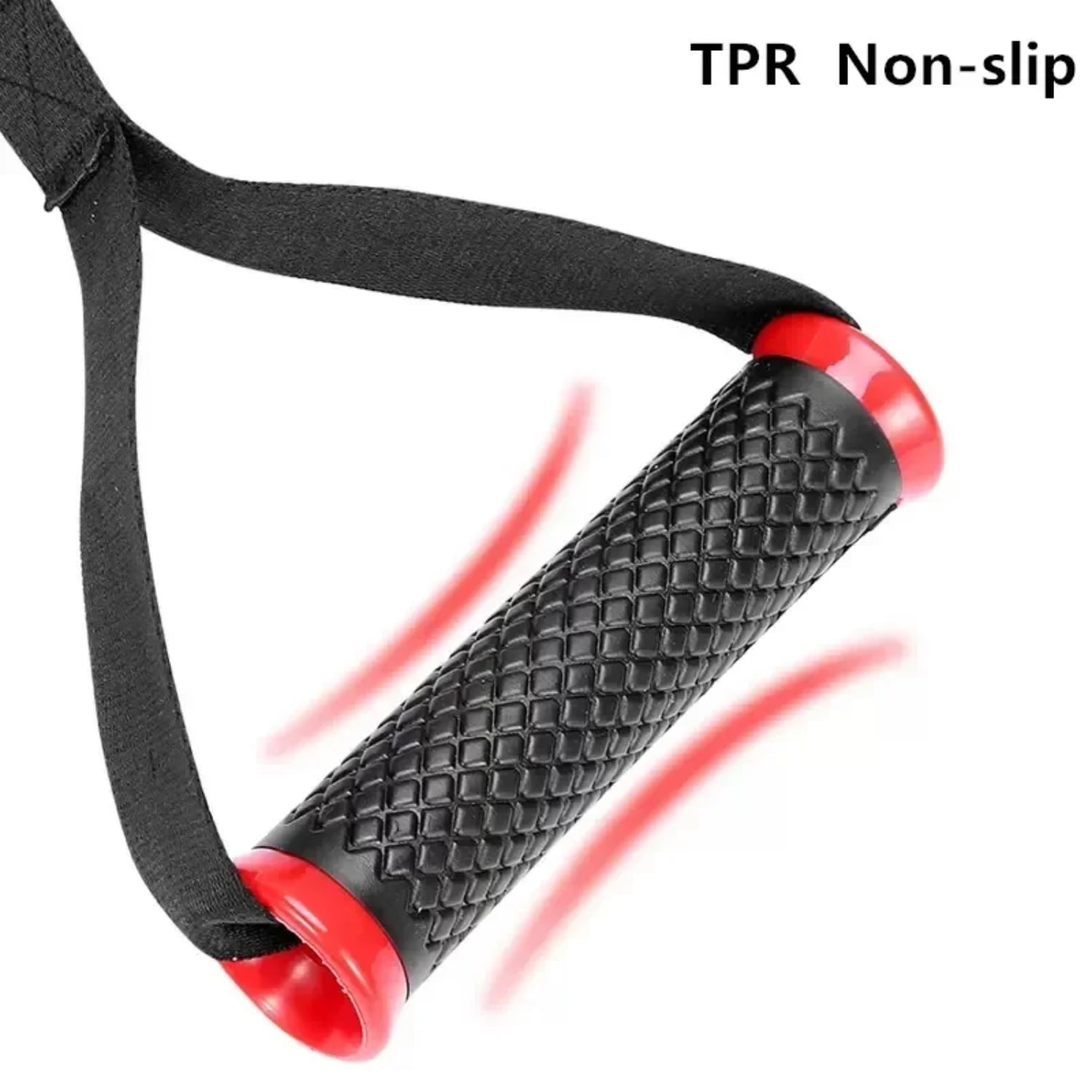 LCNCAN Enhanced Comfortable Strong Anti-Slip Resistance Bands with Nylon Handles Ideal Grip ...