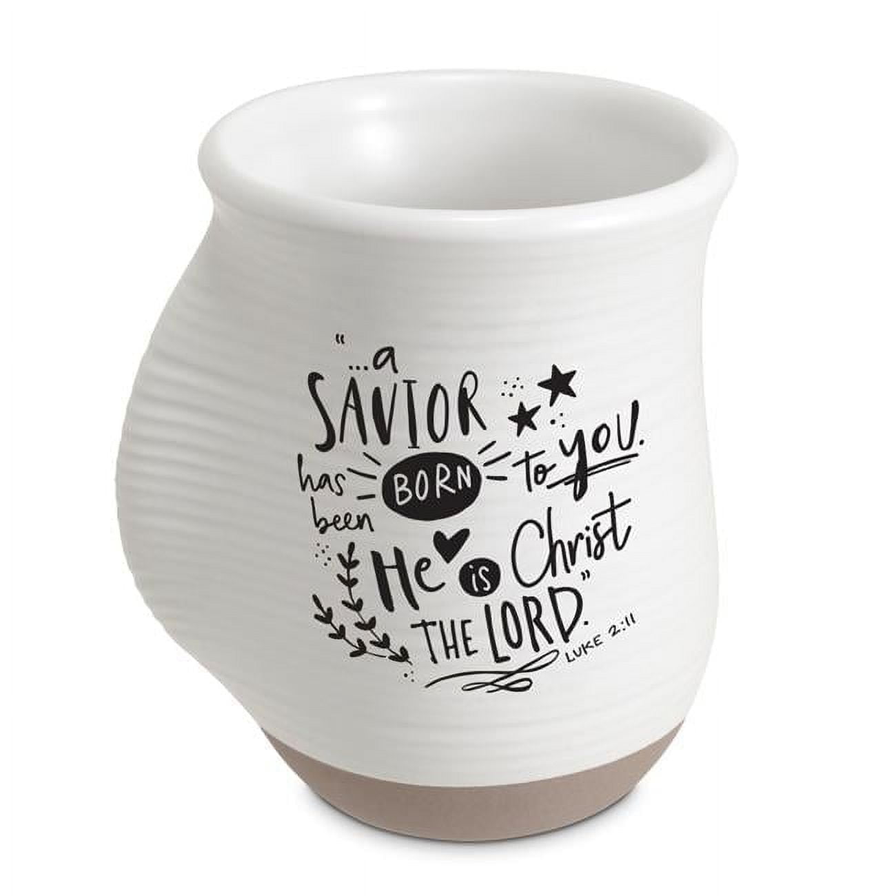 LCP 12956 14 oz Savior Born White Handwarmer Mug - Walmart.com