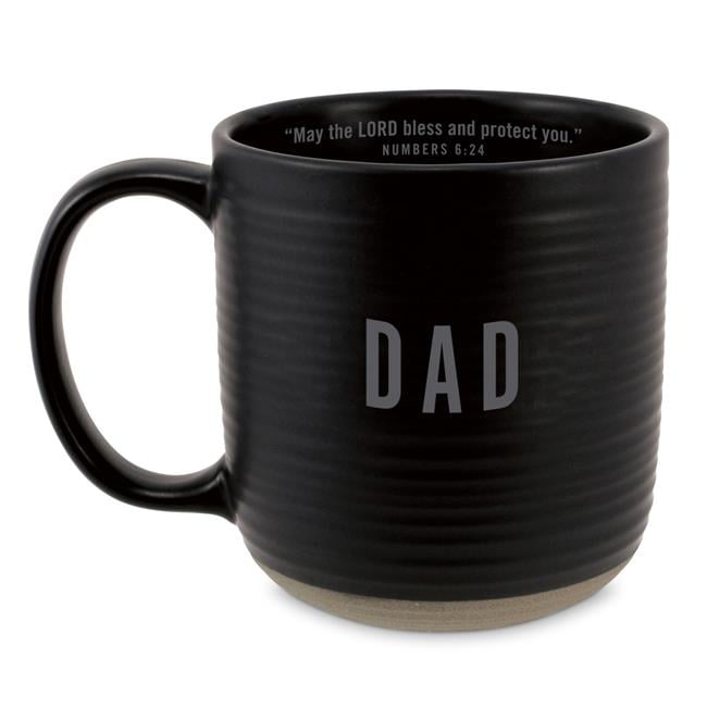 LCP 20 oz Textured Dad Black Coffee Cup - Walmart.com