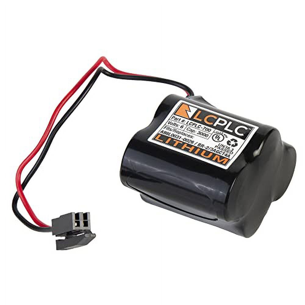 LCPLC-700 PLC Replacement Batteries - 6-Volt Lithium Manganese Dioxide ...