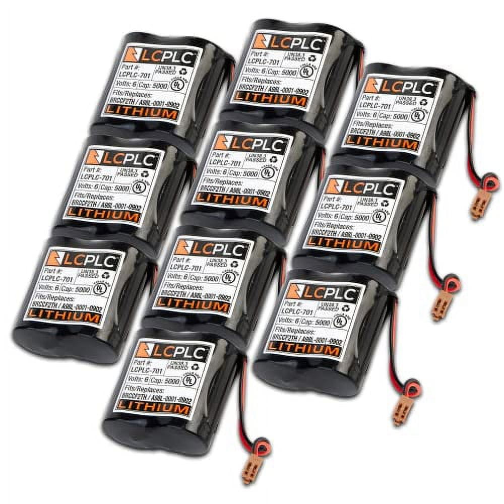 LCPLC-701 Replacement Battery - 6-Volt Lithium Manganese Dioxide ...