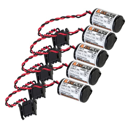 LCPLC-706 Replacement Batteries - 3 Volt Lithium Manganese Dioxide Battery 750mAh - Non ...