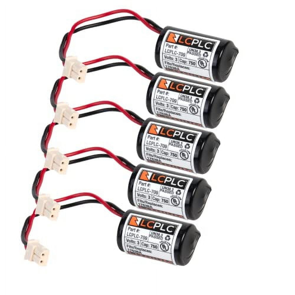 LCPLC-709 PLC Replacement Batteries - 3-Volt Lithium Manganese Dioxide ...