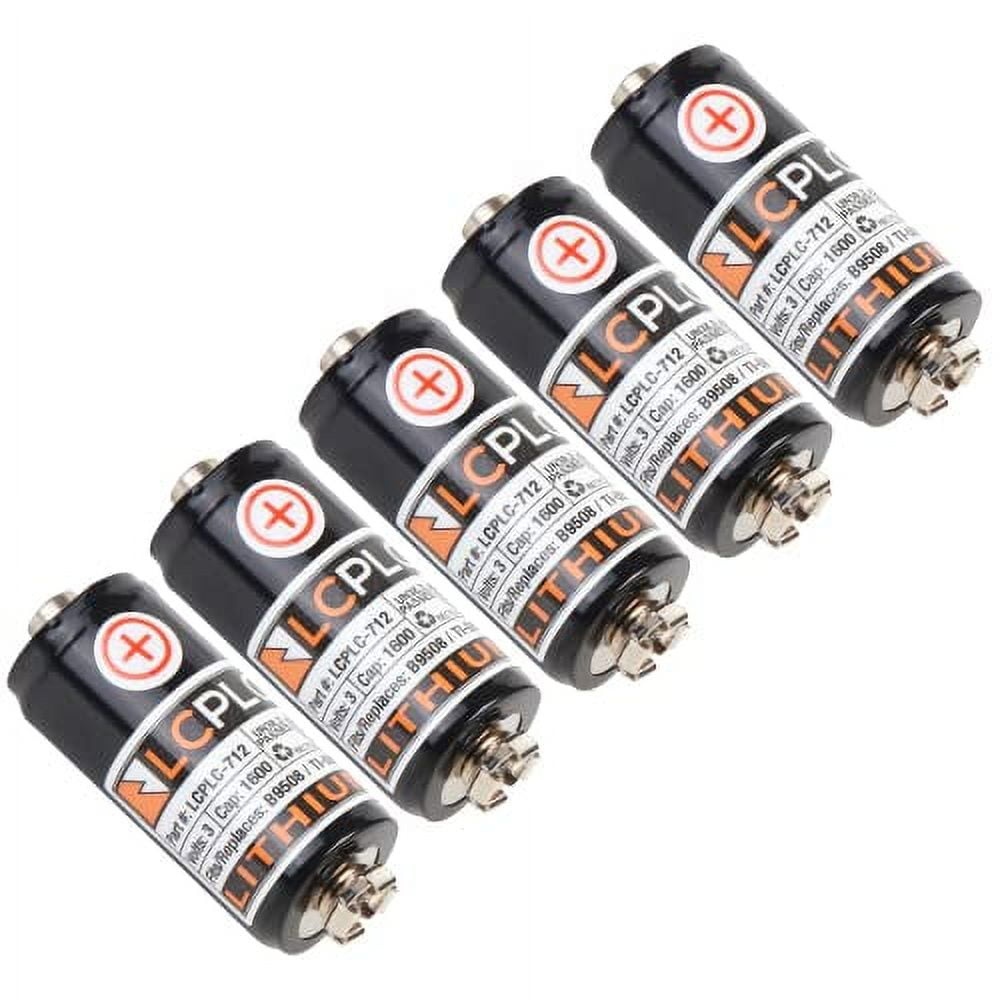 LCPLC-712 PLC Replacement Batteries - 3-Volt Lithium Manganese Dioxide ...