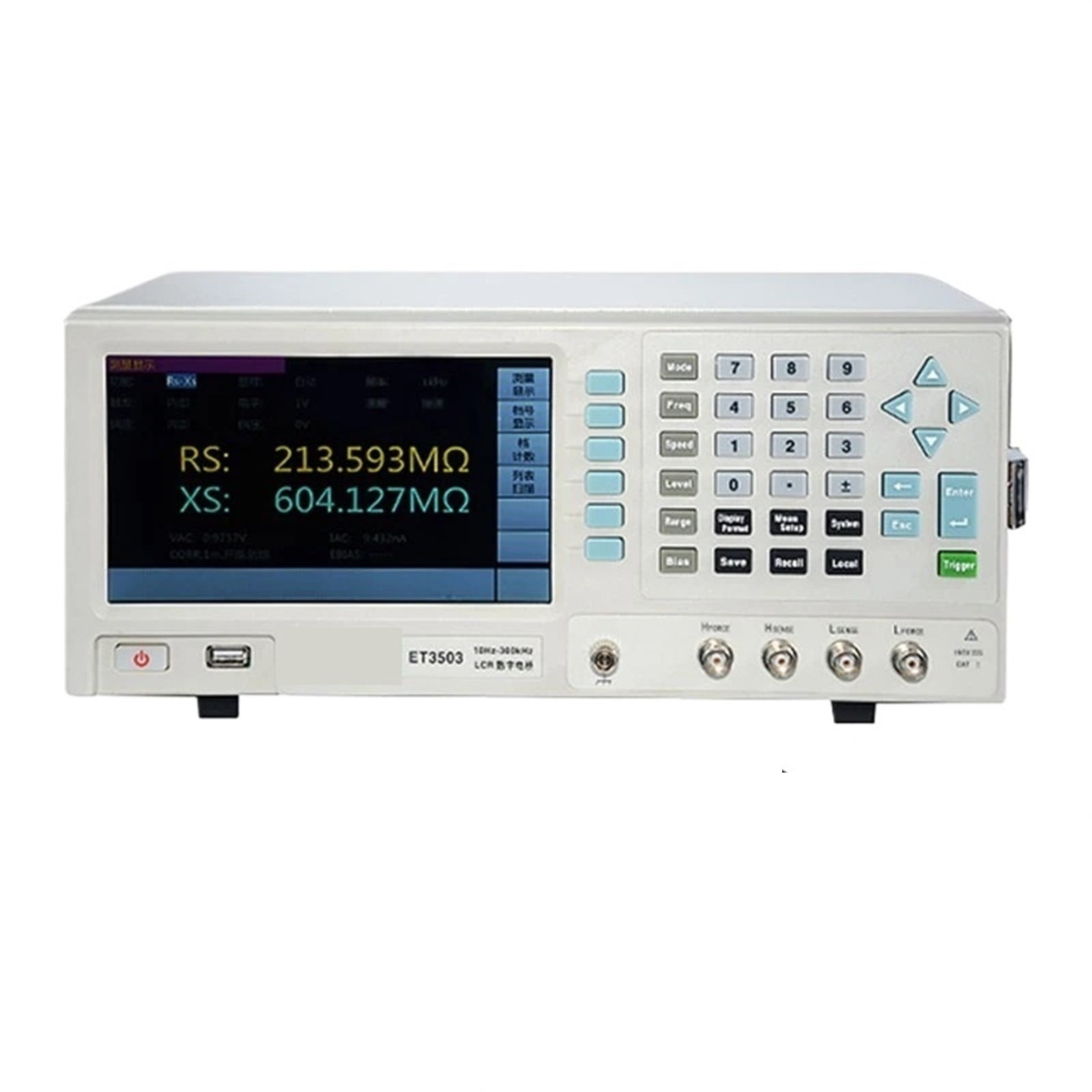 LCR Benchtop Digital Bridge 100kHz-1MHZ Desktop LCR Tester Meter ...