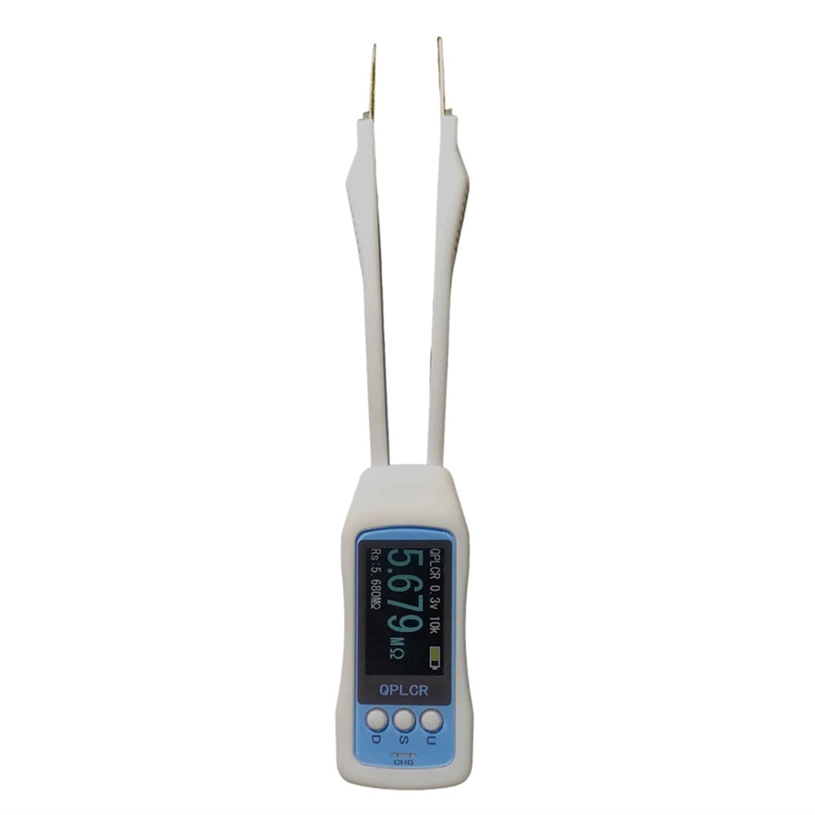 LCR Bridge Meter Digital Display Handheld LCR Meter Tweezer Smart SMD ...
