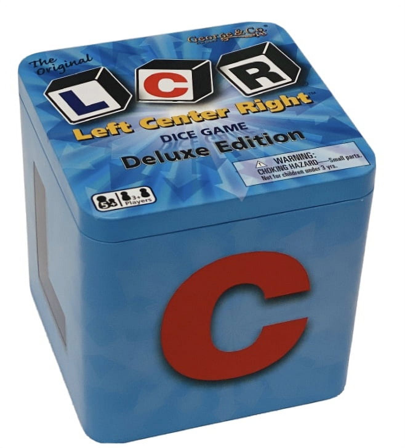 LCR Deluxe Edition Left Center Right Dice Game for All Ages - Walmart.com