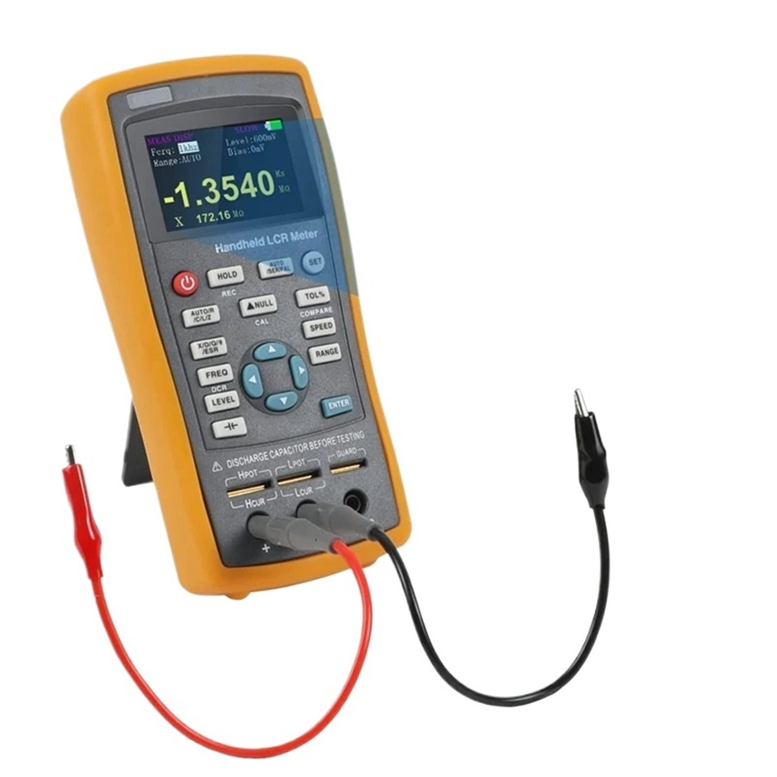 LCR Meter Accuracy 0.3% Handheld Capacitance Meter With 2.8Inch TFT LCD ...