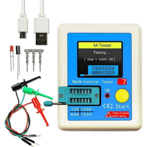 LCR-T7 Pro TFT Color Display Multifunction Tester — Automatic Component ...