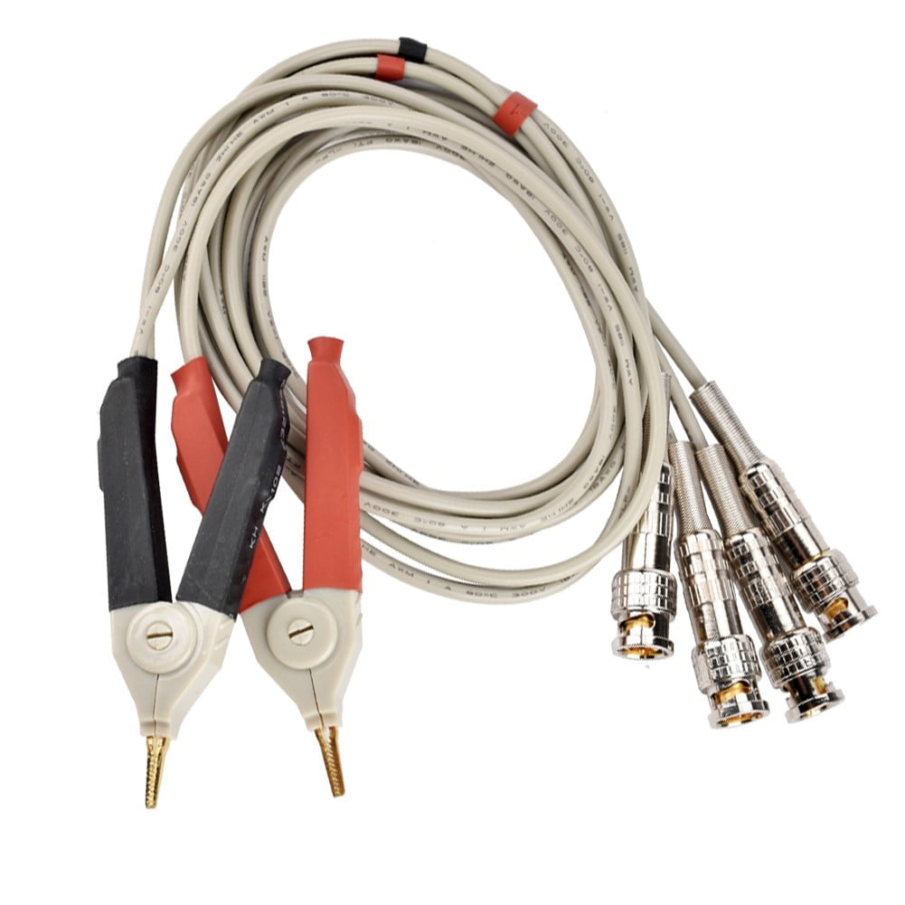LCR test Wire probe clip Four-terminal banana test clip for power ...