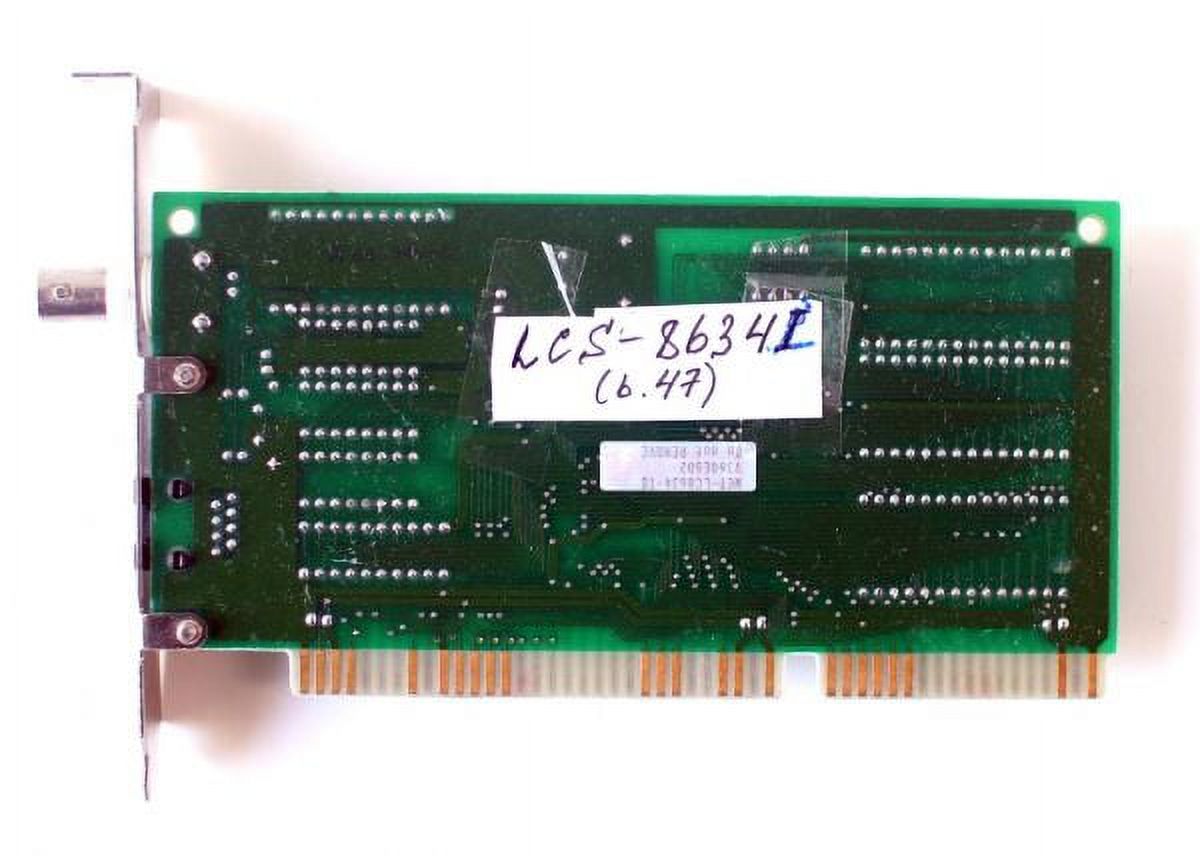 LCS-8634L REV.E1 Ethernet Card ISA, LSIC905R - Walmart.com