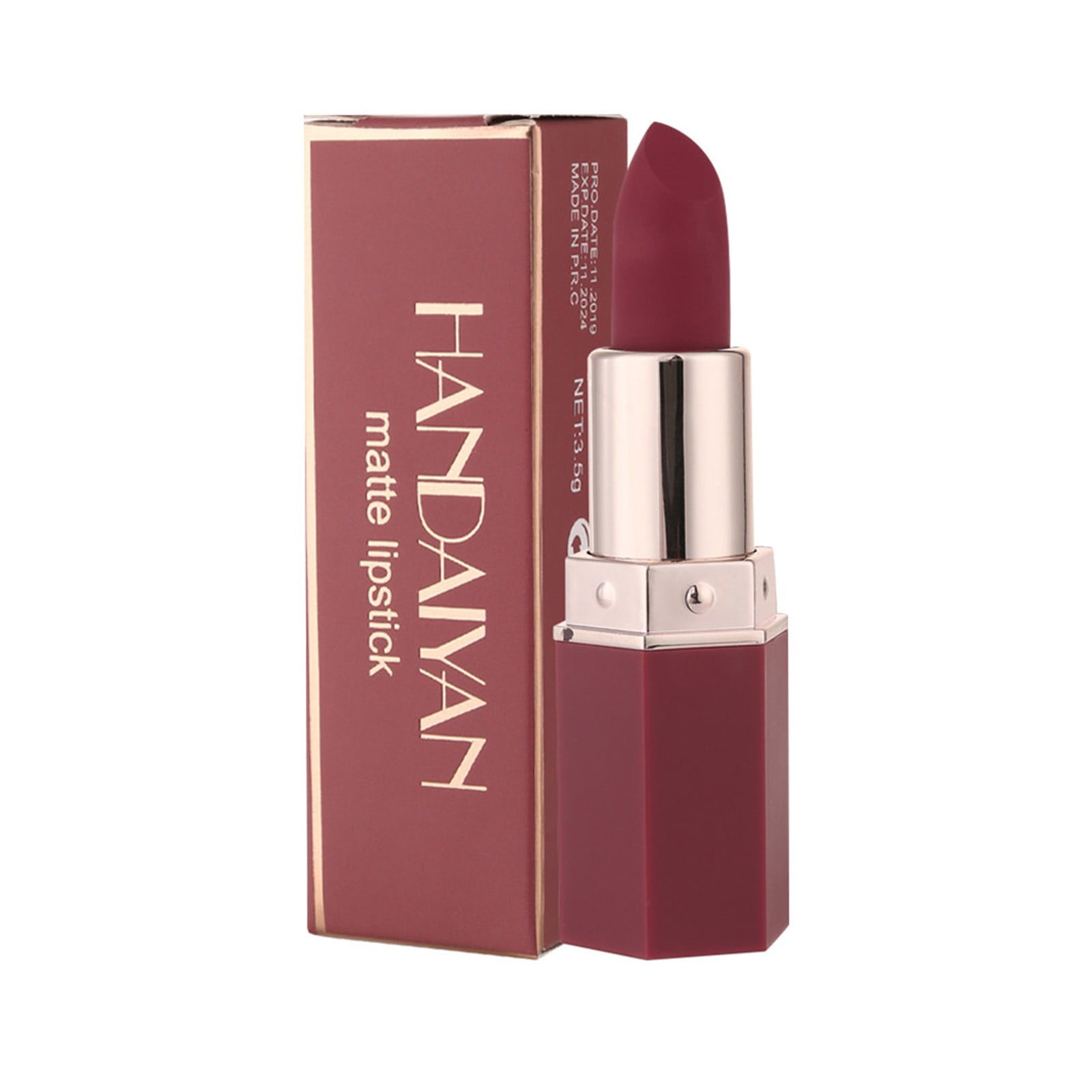 Lcswhbh Beauty Makeup Lipstick Lip Stain Smooth Lip Stick Long Lasting Lip Gloss Moisturizer Cup