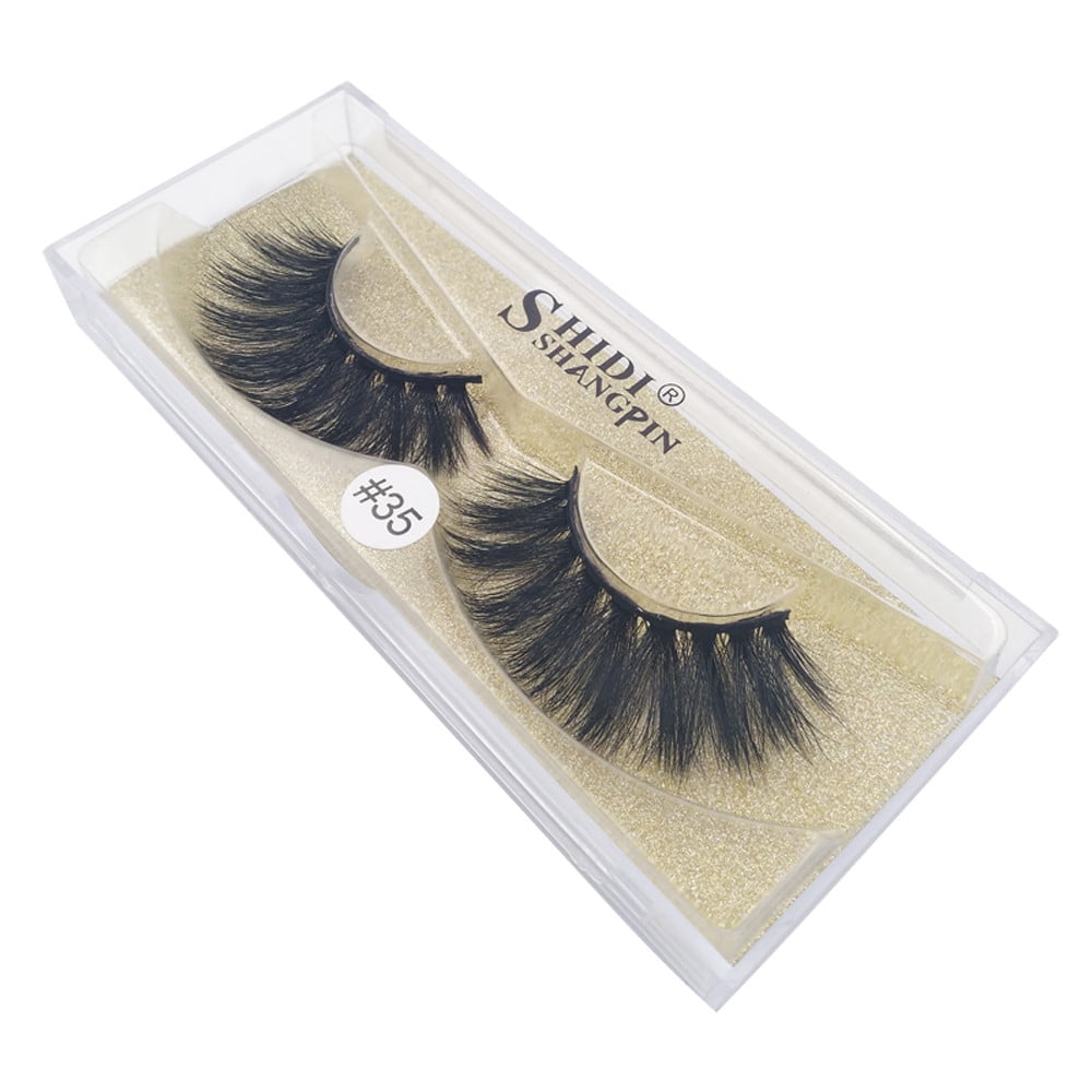 LCSWHBH Beauty products Real 3D Soft Long Natural Eye Lashes Makeup ...