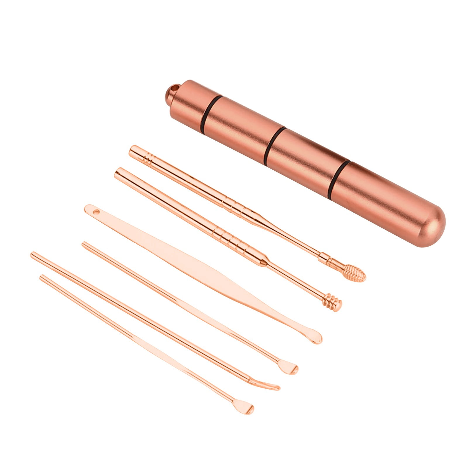 LCSWHBH Nursing Tools Earwax Removal Kit, Ear Wax Removal 6-In-1 Ear ...