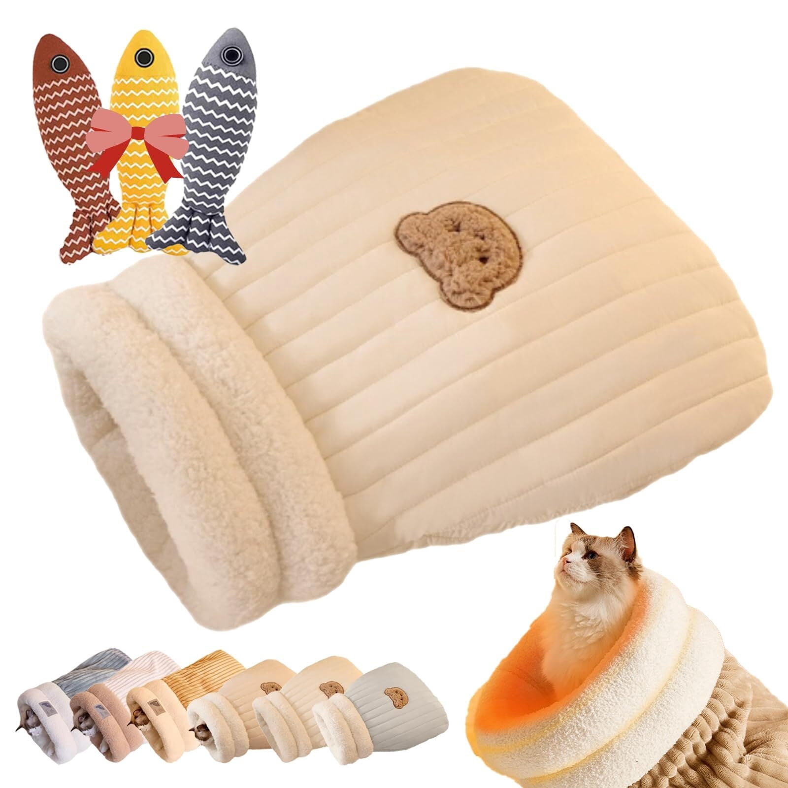 LCYY Cozy Pet Nest, Cozy Pet Nest for Cats, Cozy Pet Nest for Indoor ...