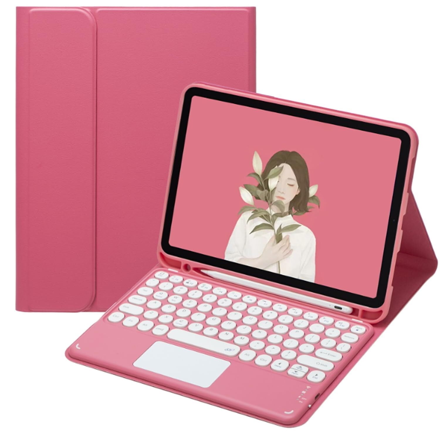 LCYY Touchpad Keyboard Compatible with IPad 10.2-inch 7th Generation ...