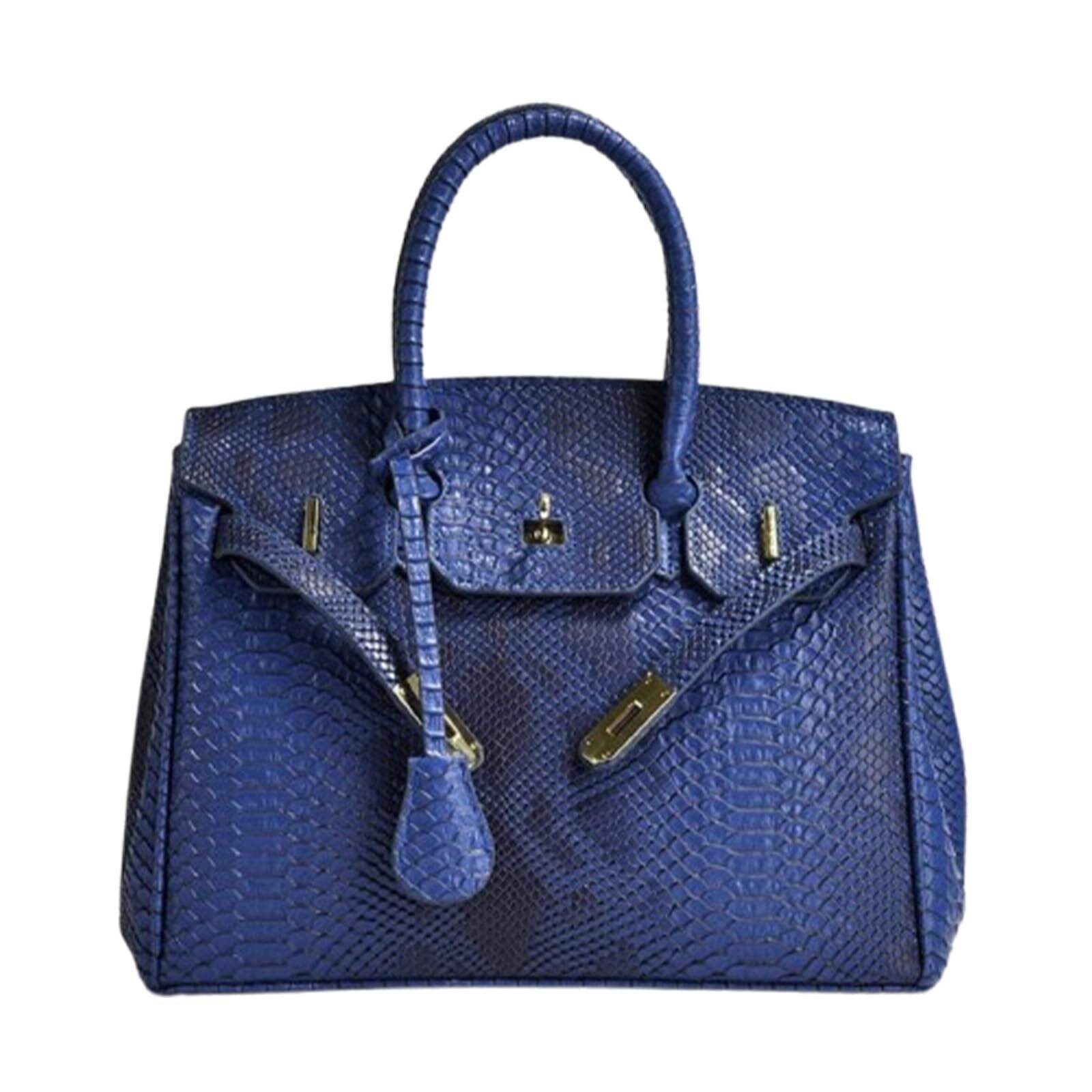 Womens PU Handbags Purses Top Handle Totes Satchel Shoulder Bag for ...
