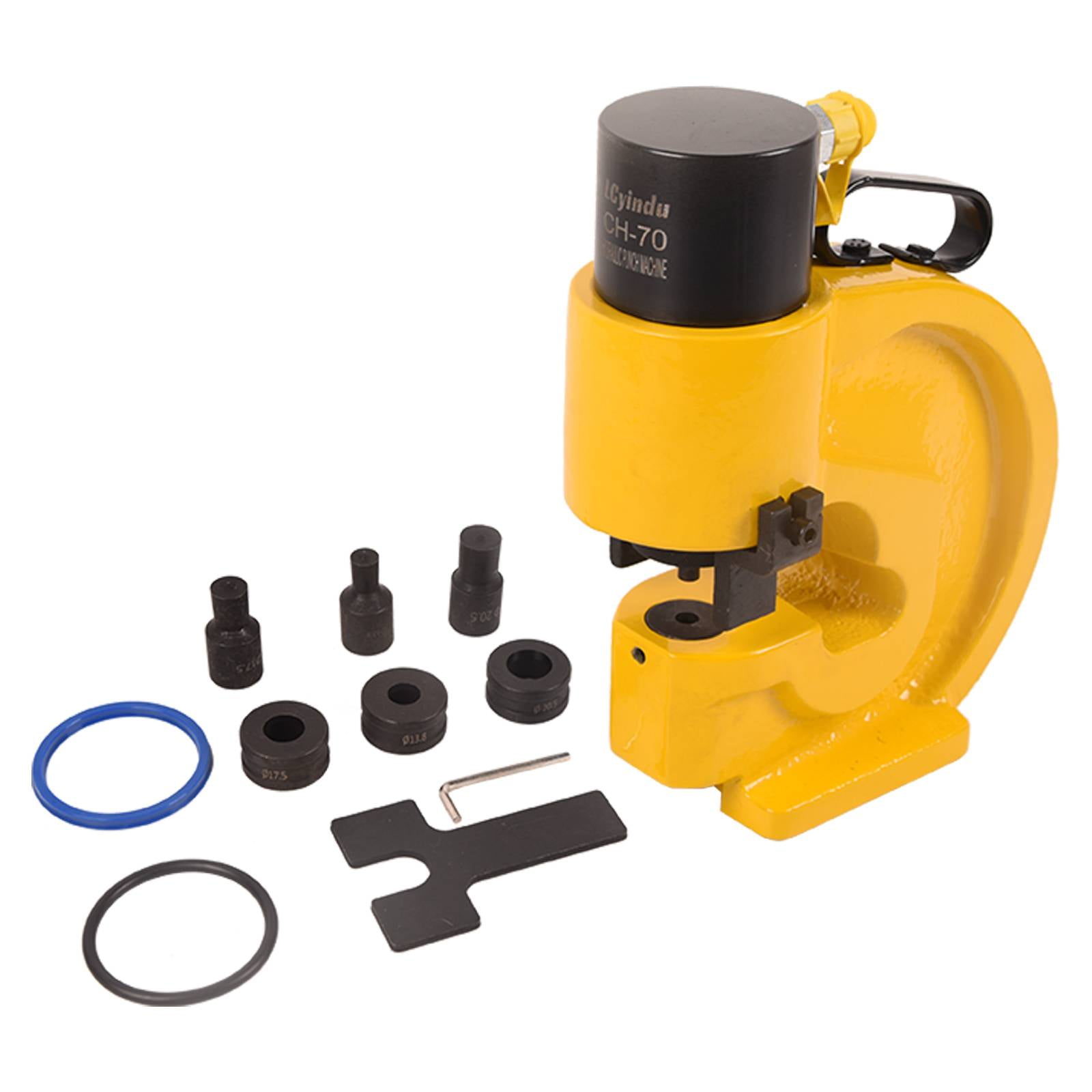LCyindu Hydraulic Hole Punching Tool CH-70 35T Hole Digger Force ...