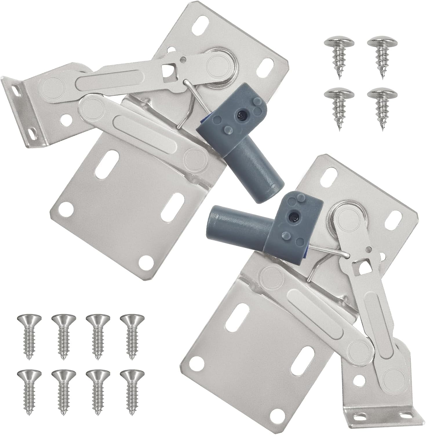 LD-0220-50SC Soft Close Pivot Hinges Pair of Self Closing Cabinet Door ...