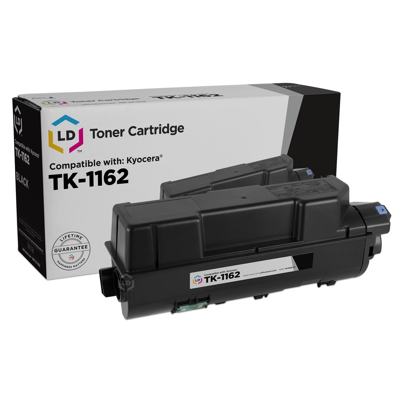 LD Compatible Toner Cartridge Replacement for Kyocera 1T02RY0US0 TK ...