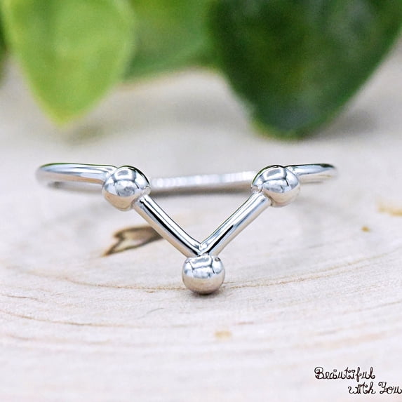 LD DESIGNS -Sterling Silver Ring - 925 Geometric Silver Jewelry ...