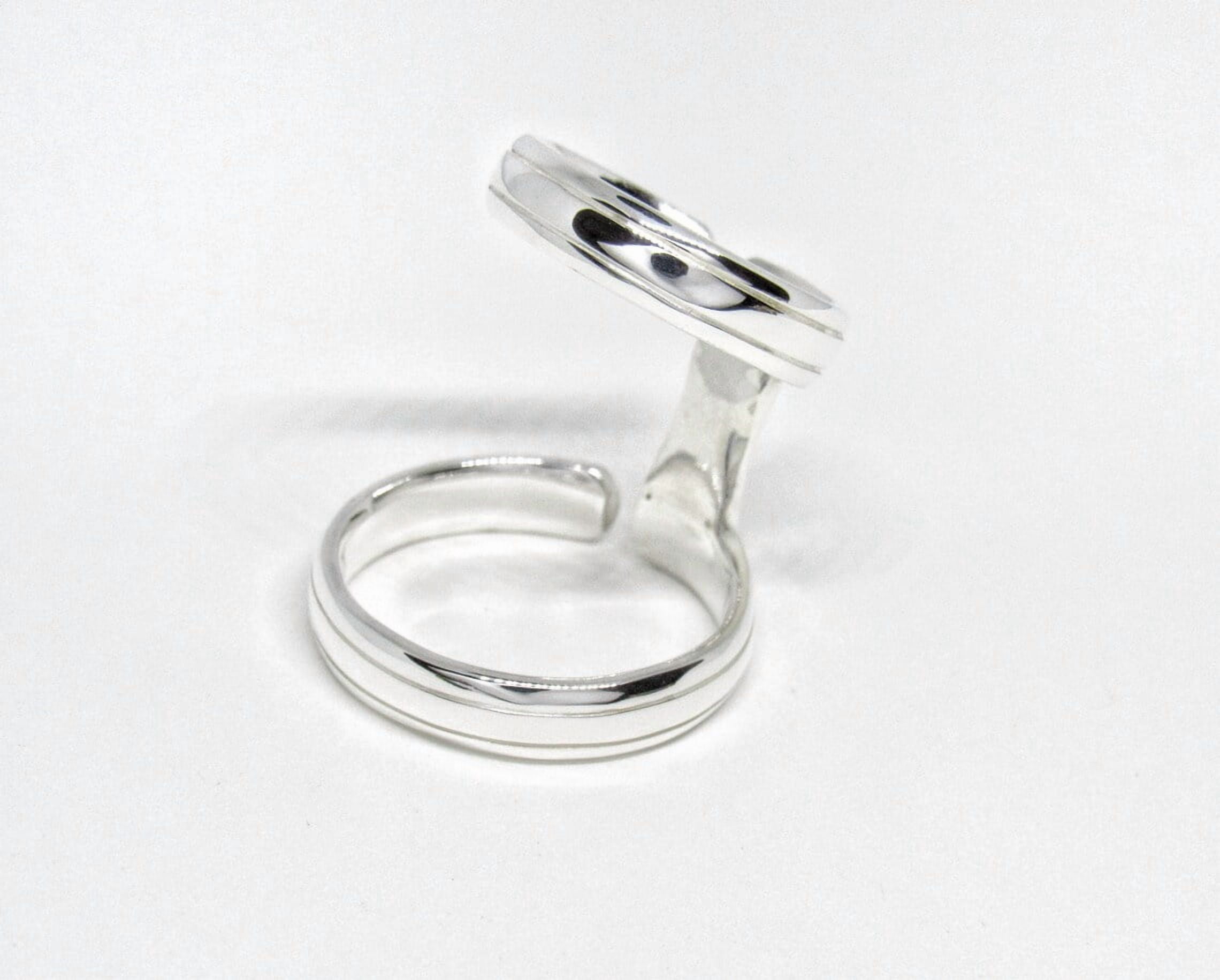 LD DESIGNS Sterling Silver Splint Ring for Arthritis • RA DIP ...
